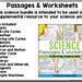 Science Worksheets Bundle: Reading Comprehension and Worksheets, Grades ...