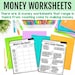 Counting Money Worksheets, Money Word Problems, Do I Have Enough Money ...