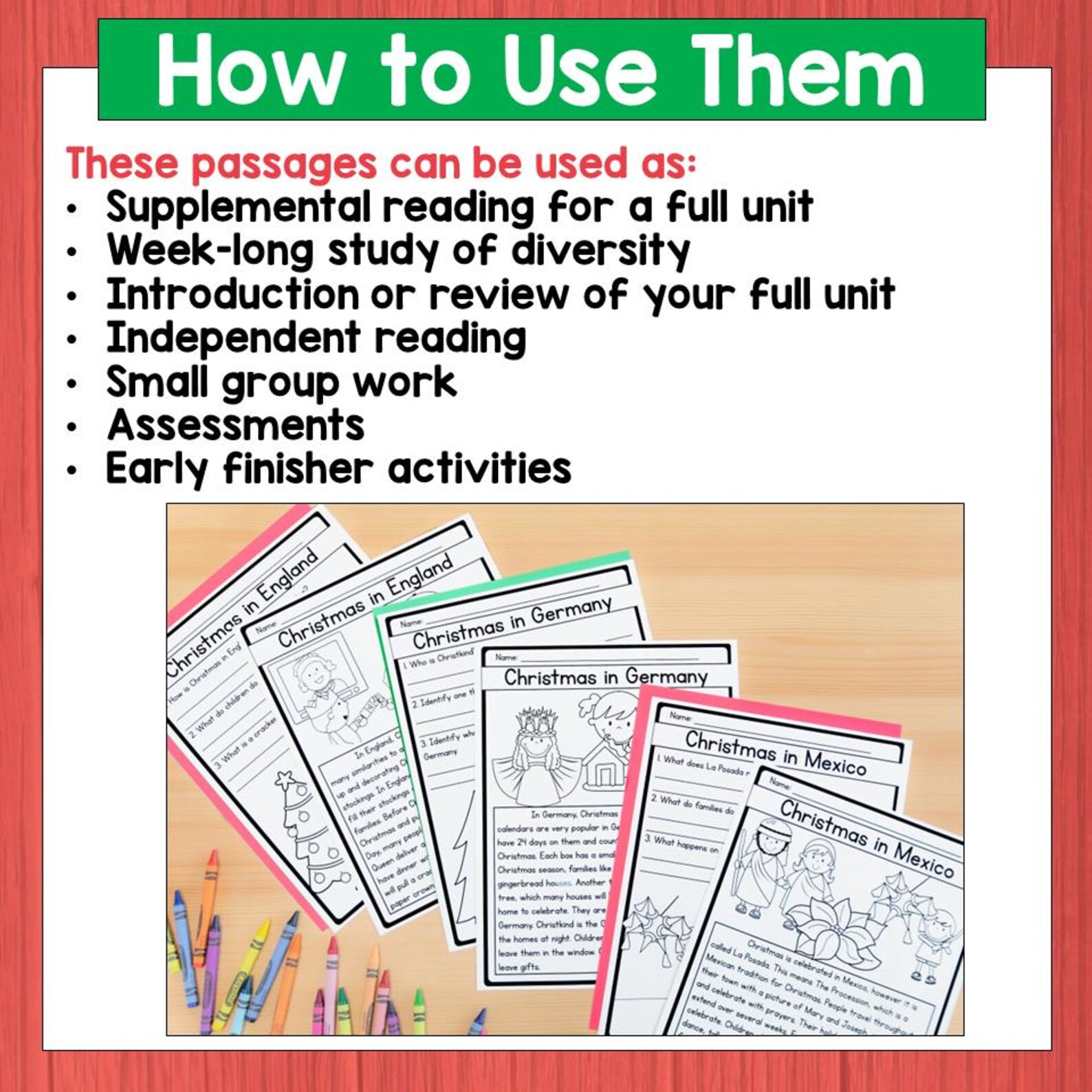 Christmas Around the World Passages Winter Holidays Around the World ...