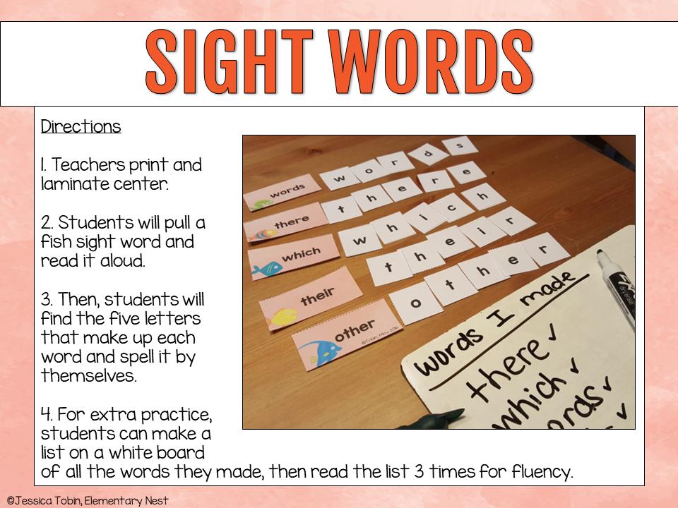 Summer Phonics and Grammar Review Activities, Summer Centers and ELA ...