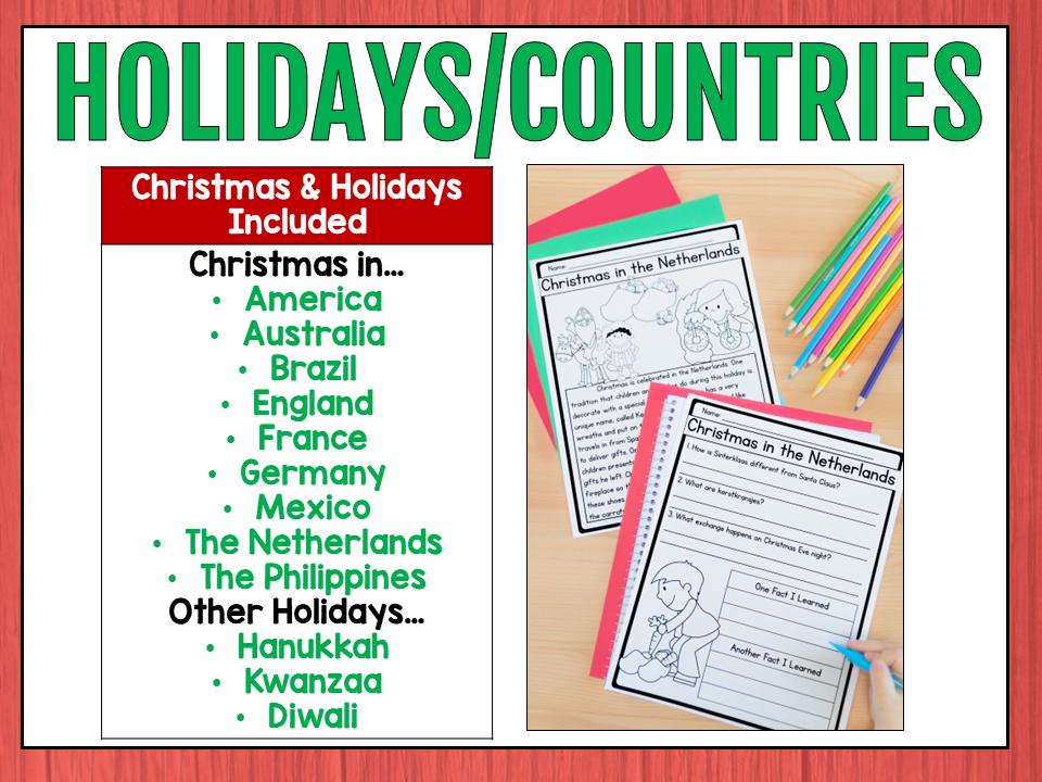 Christmas Around the World Passages Winter Holidays Around the World ...