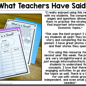 Economics, Goods and Services, Wants & Needs, Worksheets and Reading ...