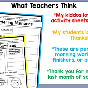 May Worksheets Math, Writing, Grammar Spring Word Search Literacy and ...