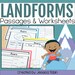 Landform Worksheets Activities and Reading 2nd and 3rd Grade Landforms ...