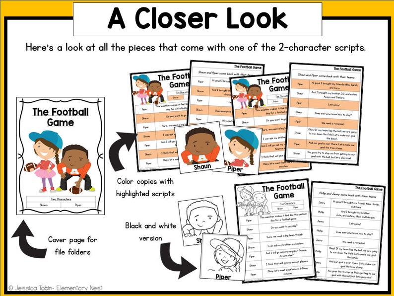 Fall Reader's Theater Scripts and Partner Plays - Autumn Fall Reading ...