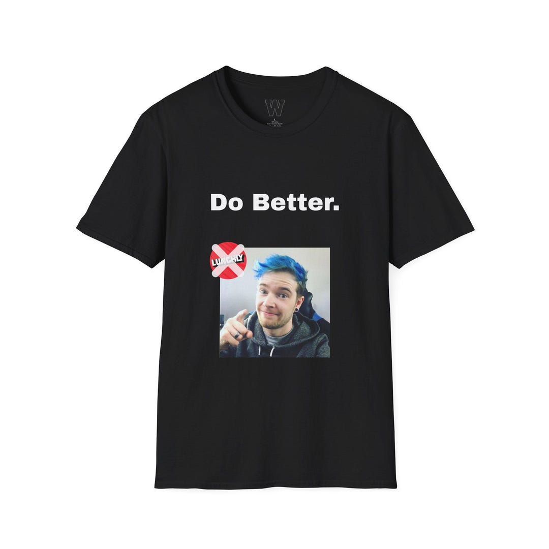 Dantdm Lunchly Shirt, Dantdm Shirt, Dantdm Vs Mrbeast, KSI, Logan Paul ...