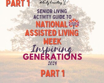 National Assisted Living Week Guide - Etsy