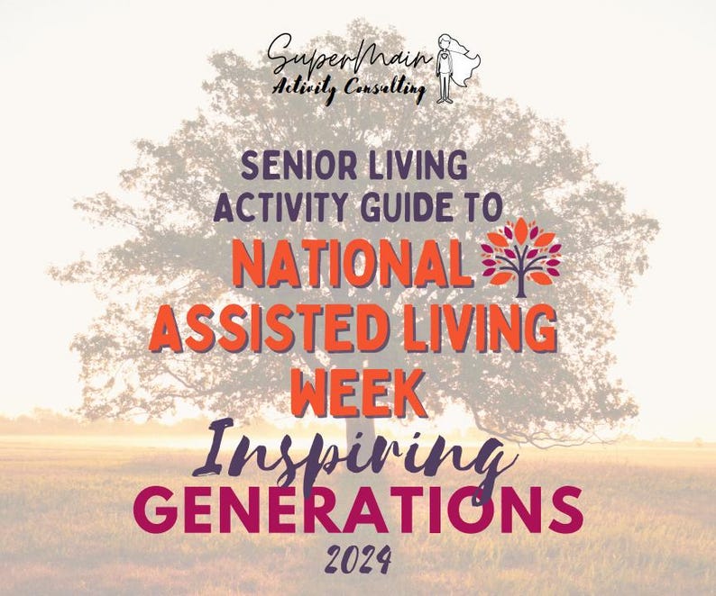National Assisted Living Week Guide - Etsy