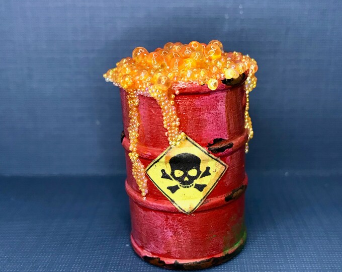 Doll House Miniature 1:12 TOXIC WASTE or 1/24th OOAK Witch - Etsy