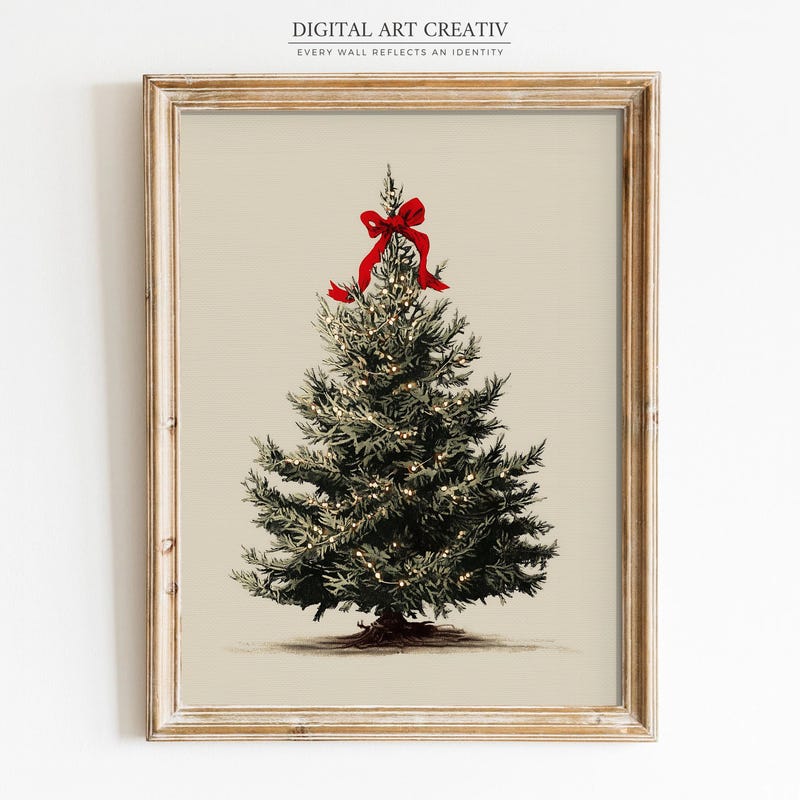Christmas Trees Poster Board - Etsy Canada