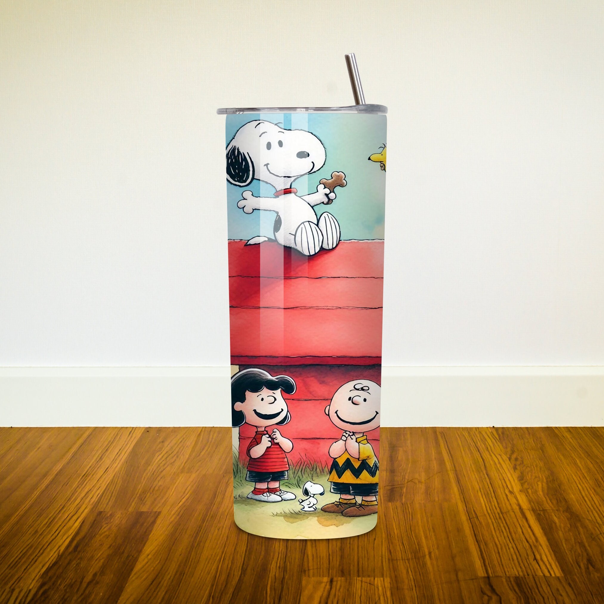 Peanuts Gang 20oz Tumbler Wrap Snoopy Tumbler Wrap Snoopy PNG Peanuts ...