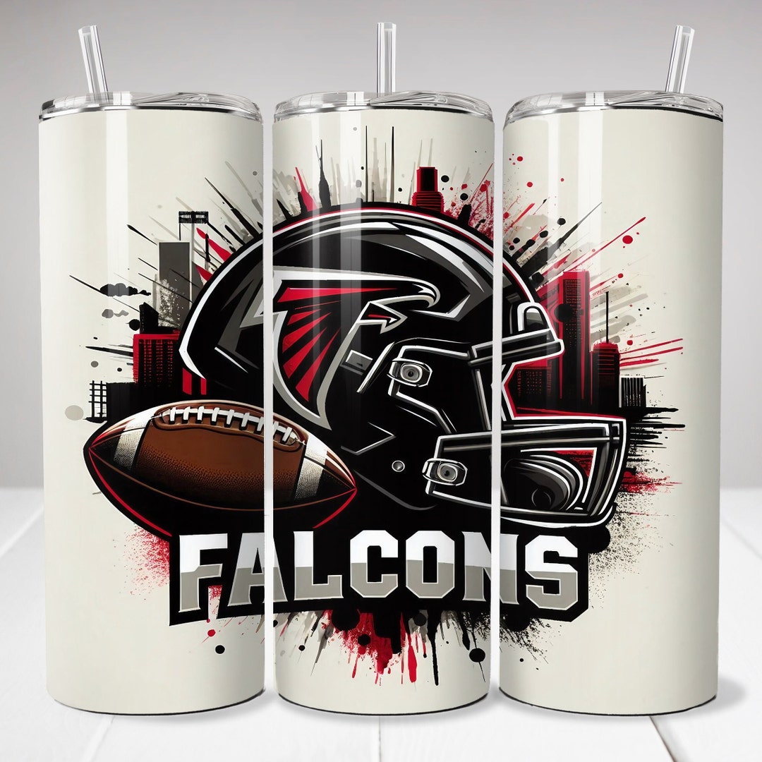 Falcon 20oz Skinny Tumbler Wrap PNG, Sport 20oz Tumbler PNG, Mascot ...