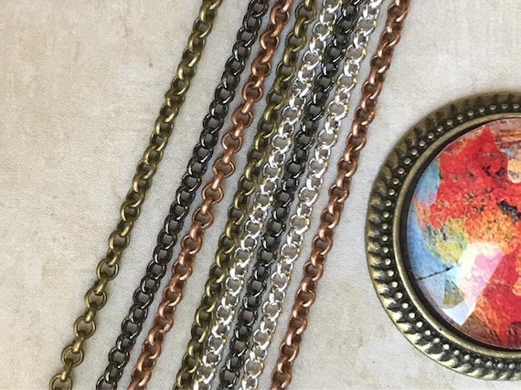 20 Pc...30 Inch Rolo Link Chains..........................mix - Etsy