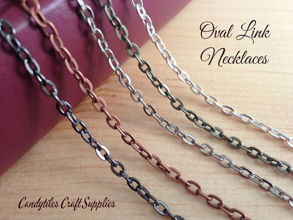 30 Vintage Style Chain Necklaces....Mix and Match your | Etsy