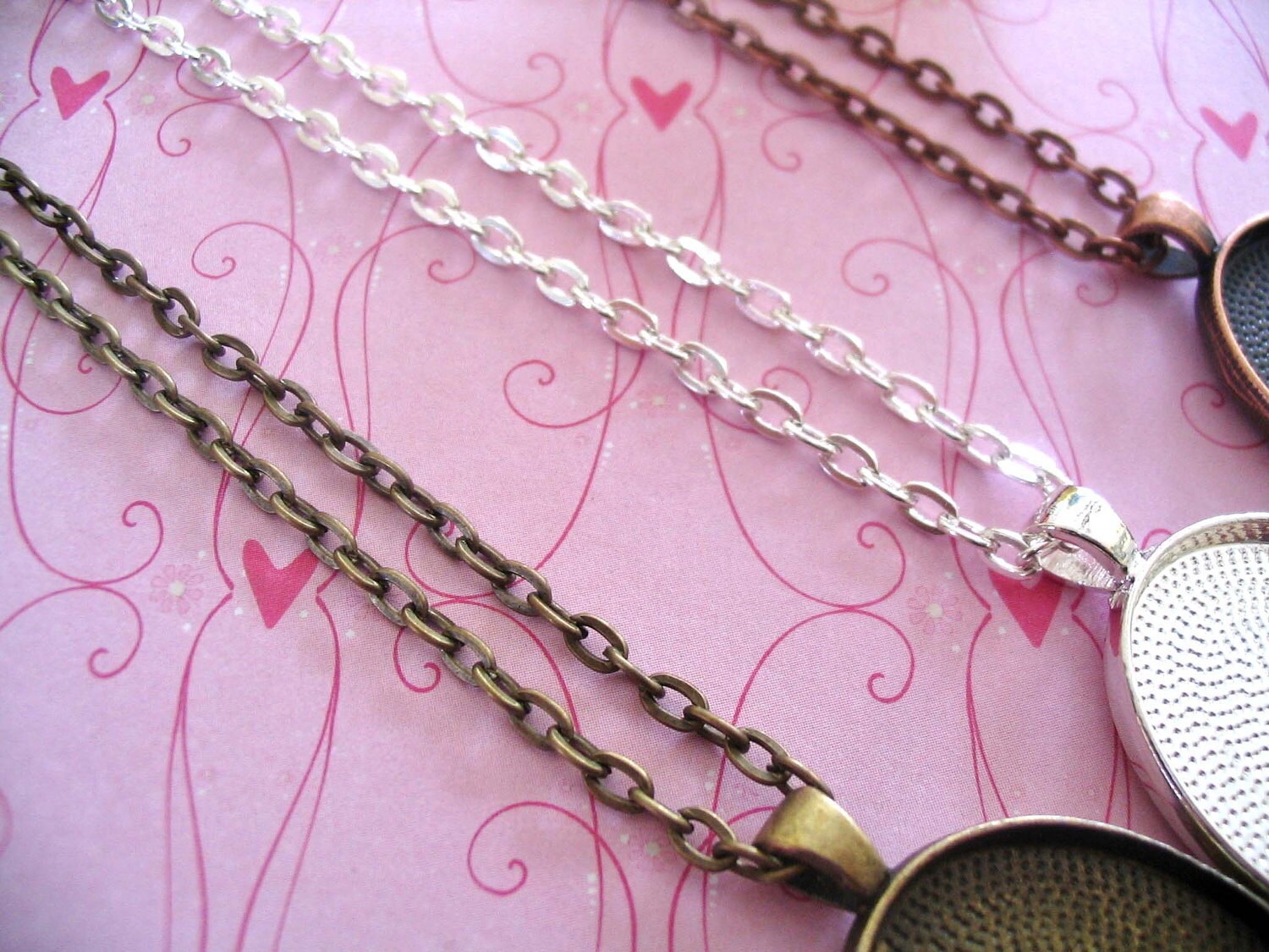 10pc...Vintage Style Chain Necklaces....Mix and Match your | Etsy