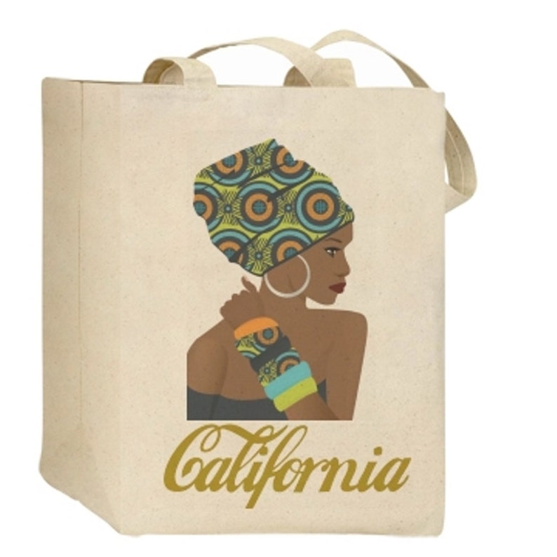 California Tote Bag, Beach Tote, Beach Bag, Totes, Canvas Tote, Grocery ...