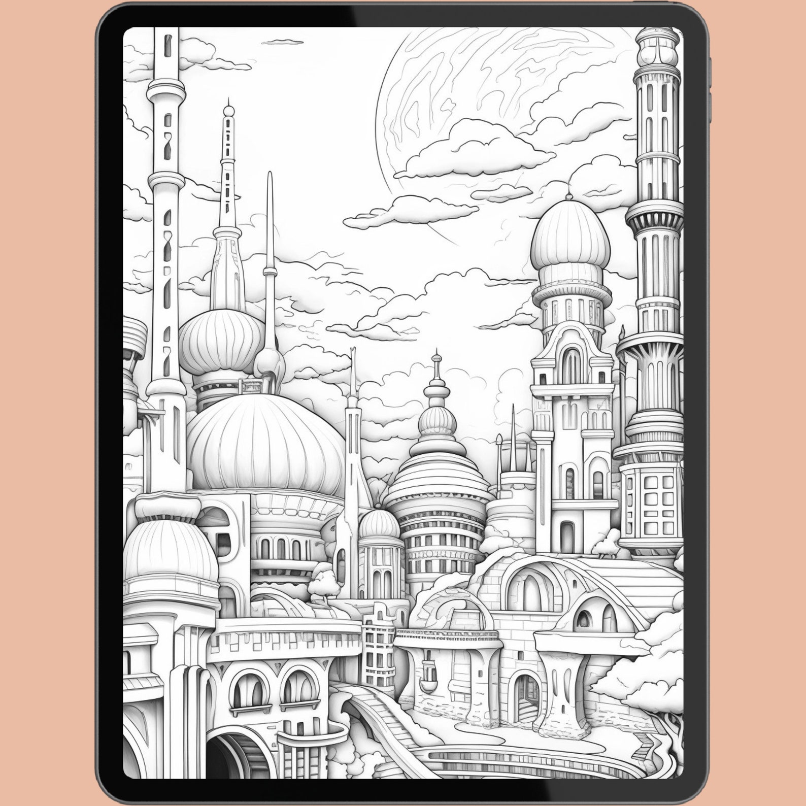 World Monuments Colouring Pages PDF | 10 World of Wonder Printable ...