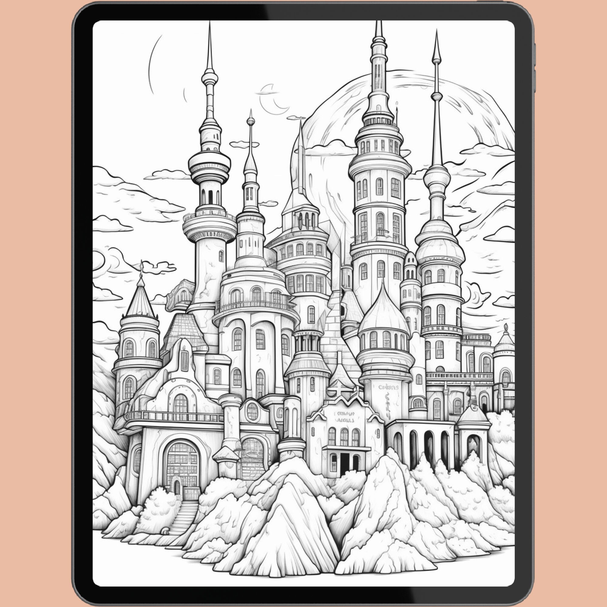 World Monuments Colouring Pages PDF | 10 World of Wonder Printable ...