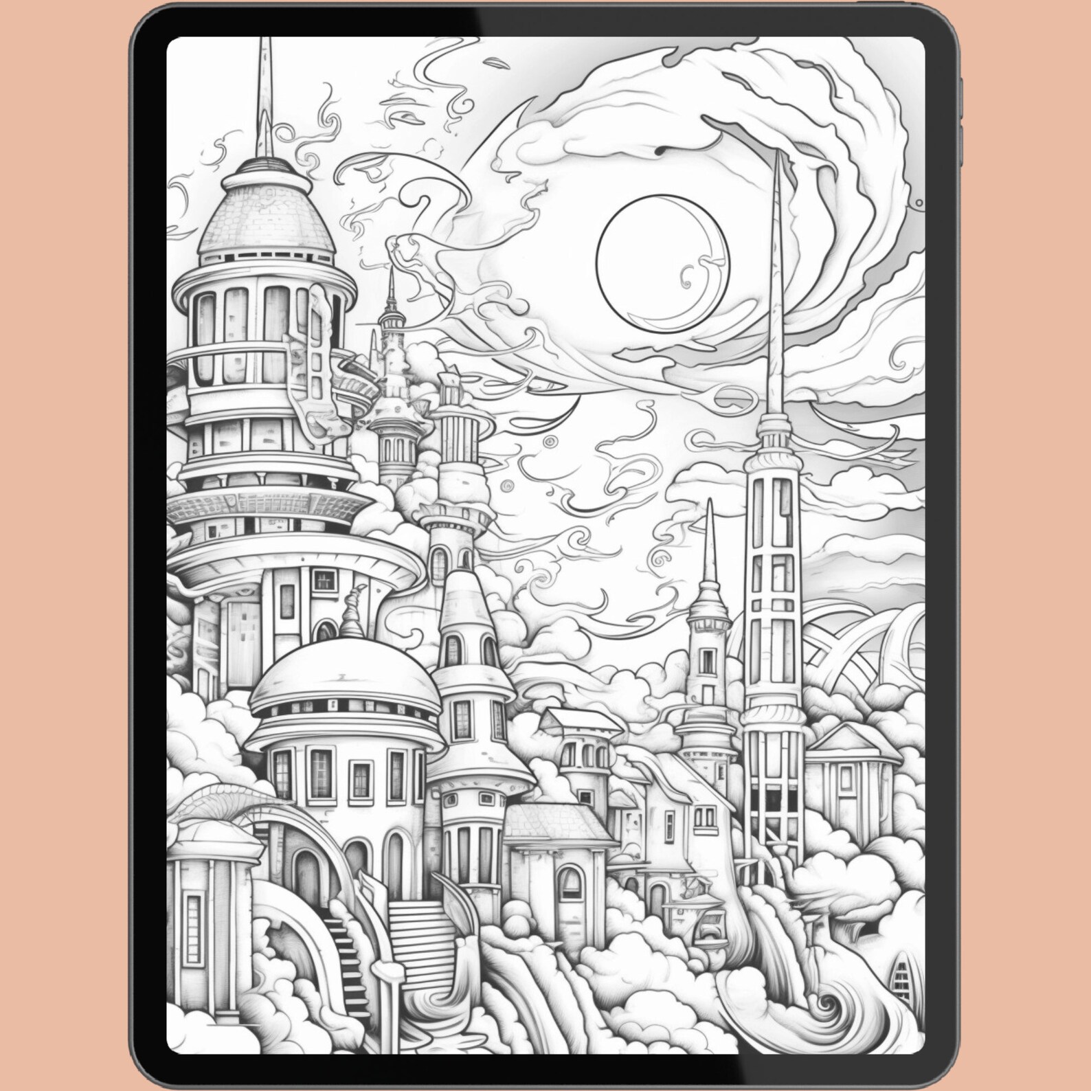 World Monuments Colouring Pages PDF | 10 World of Wonder Printable ...