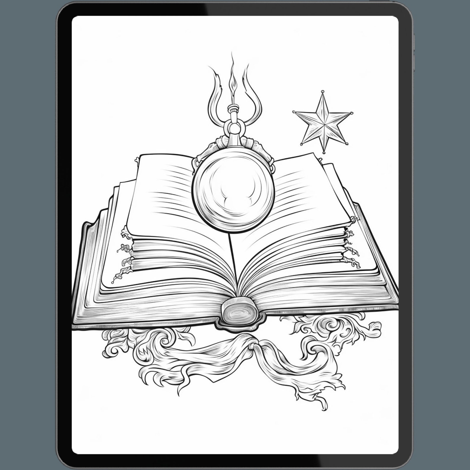 Book Themed Colouring Pages PDF | 10 Literary Printable Colouring ...