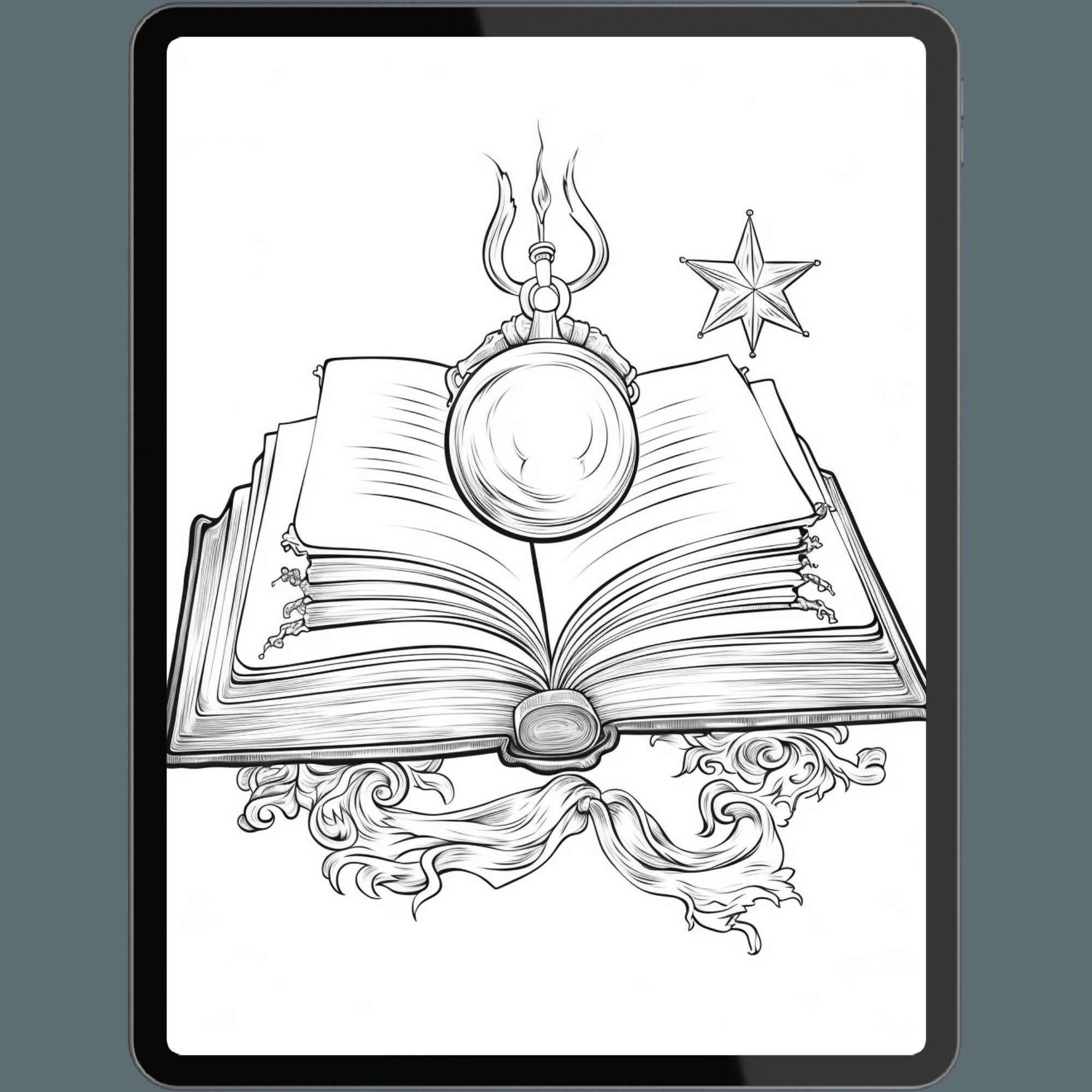 Book Themed Colouring Pages PDF | 10 Literary Printable Colouring ...