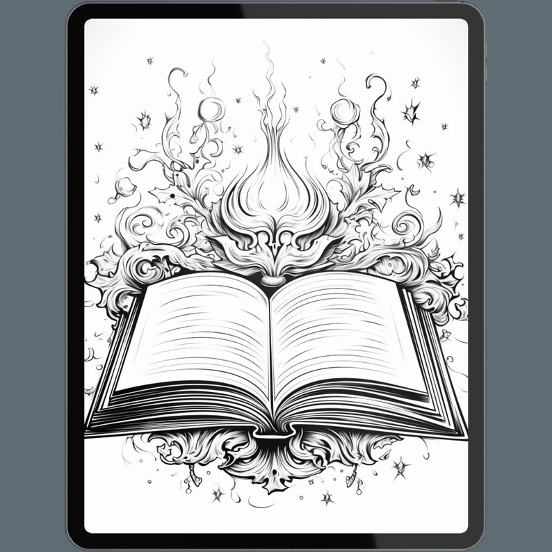 Book Themed Colouring Pages PDF | 10 Literary Printable Colouring ...