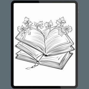 Book Themed Colouring Pages PDF | 10 Literary Printable Colouring ...
