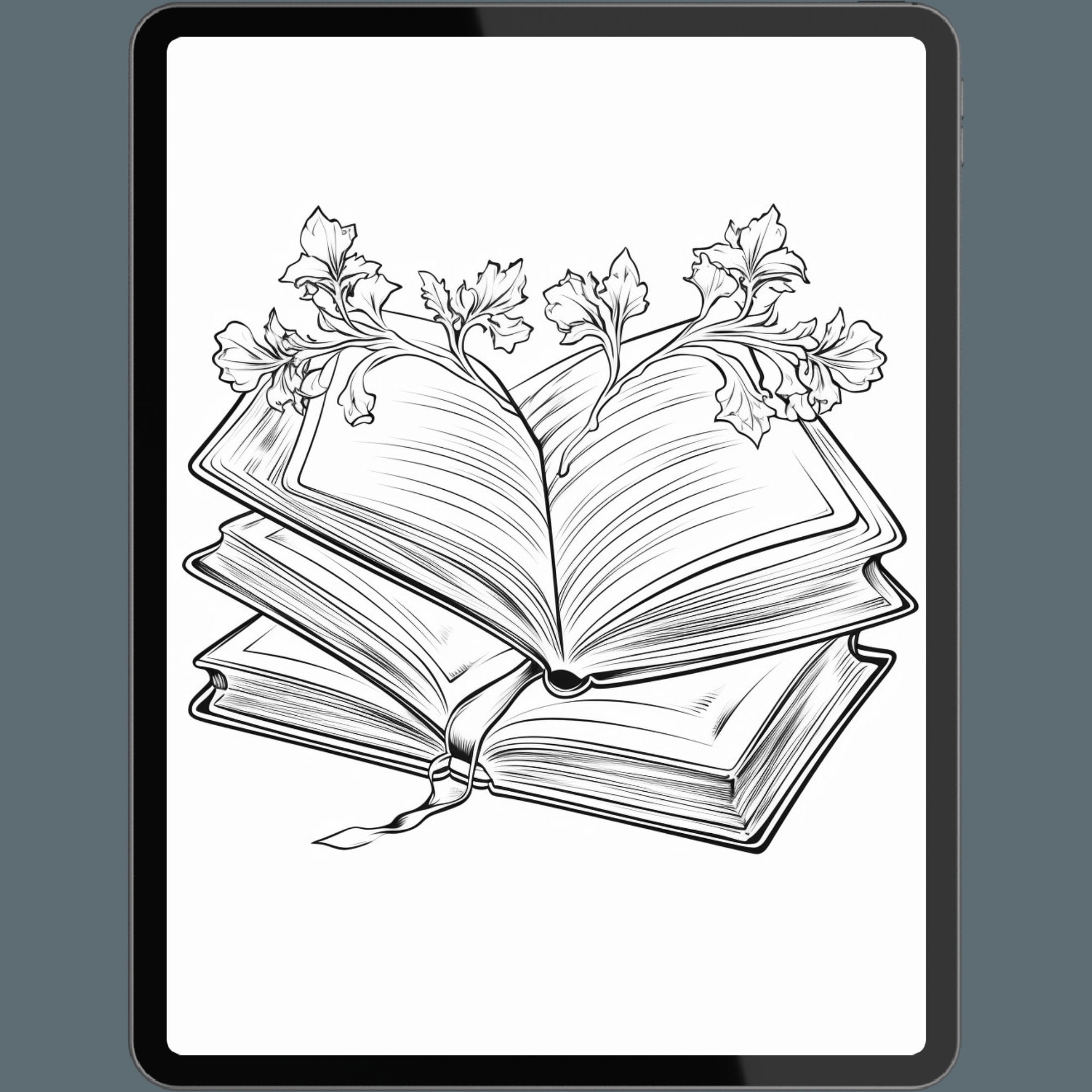 Book Themed Colouring Pages PDF | 10 Literary Printable Colouring ...