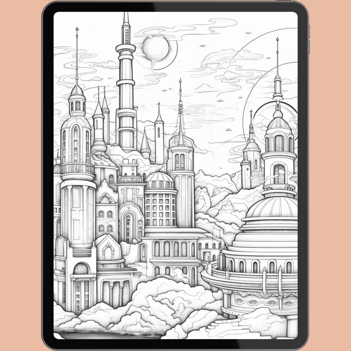 World Monuments Colouring Pages PDF | 10 World of Wonder Printable ...