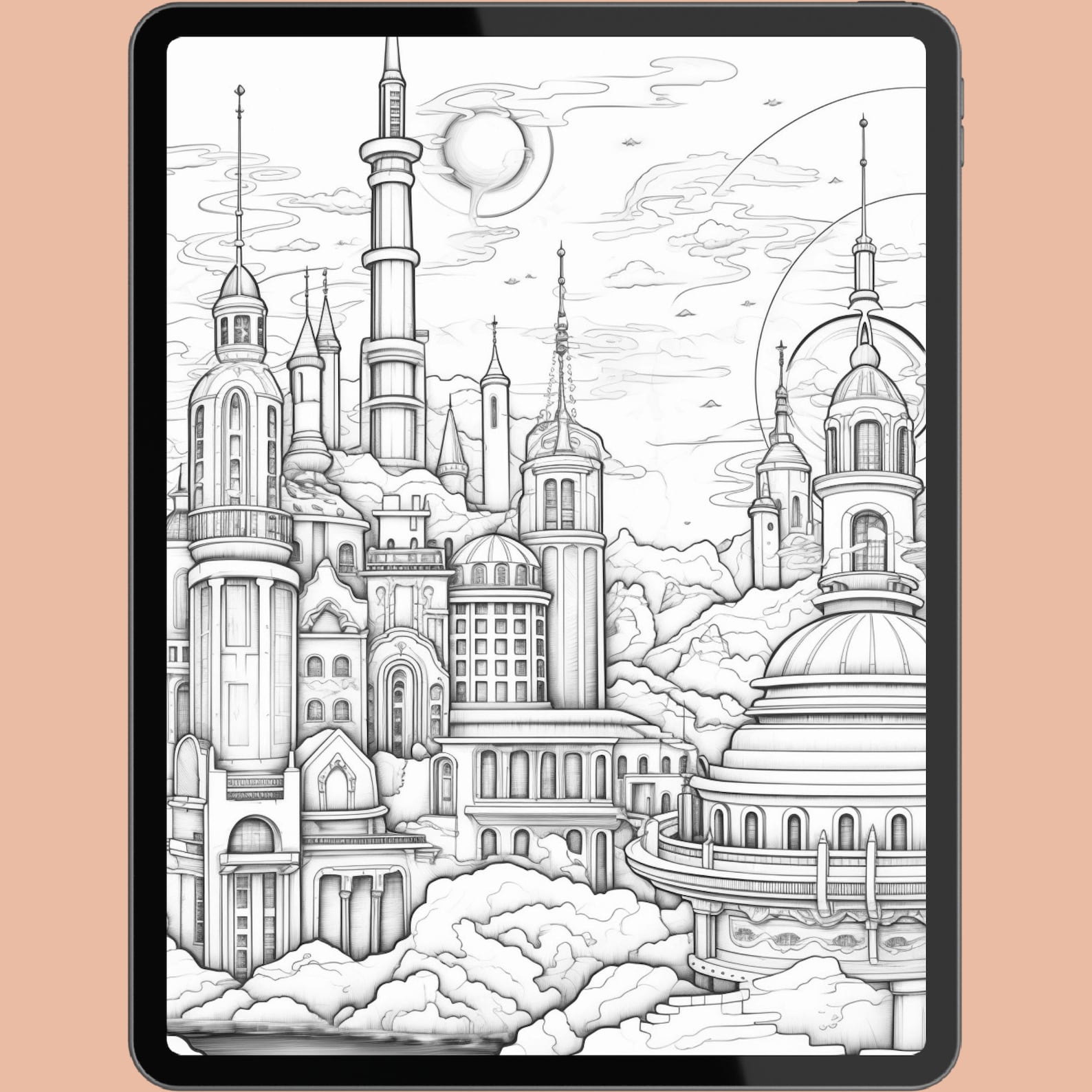World Monuments Colouring Pages PDF | 10 World of Wonder Printable ...
