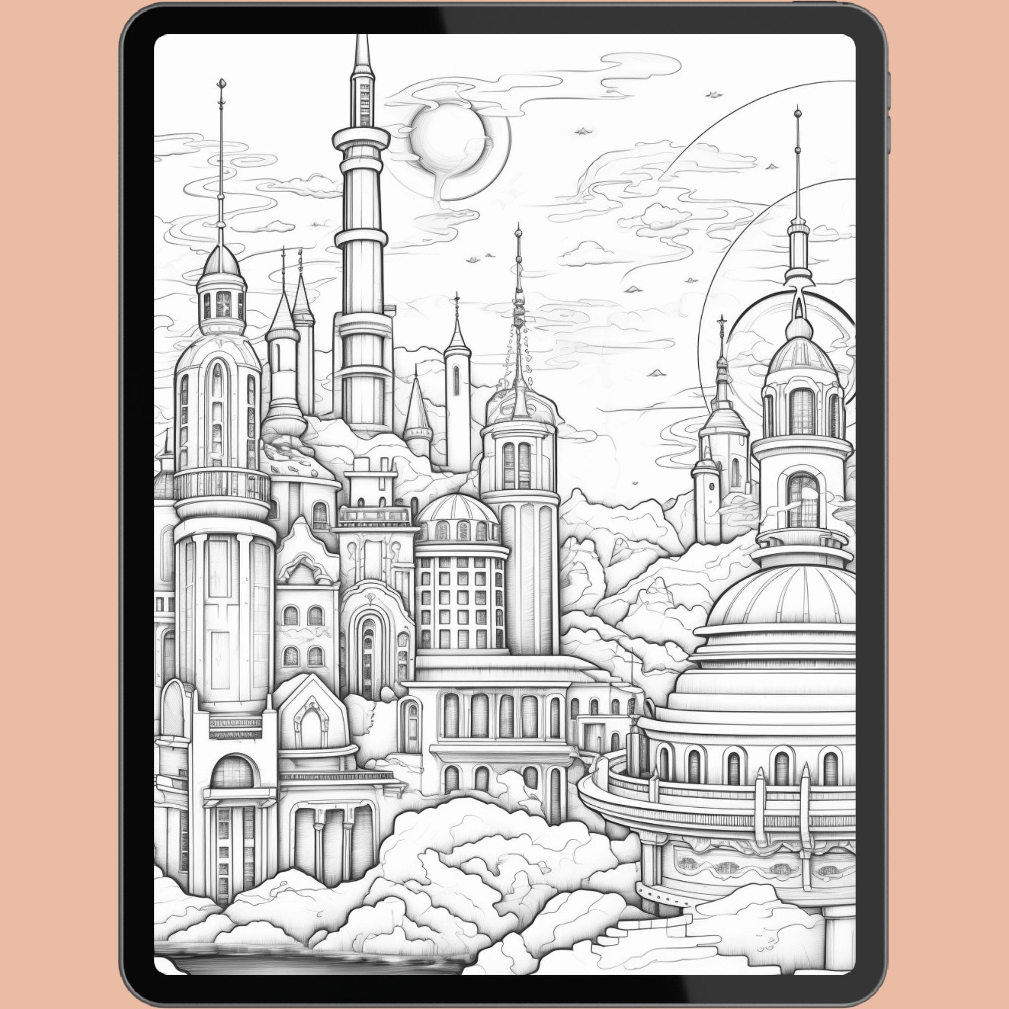 World Monuments Colouring Pages PDF | 10 World of Wonder Printable ...