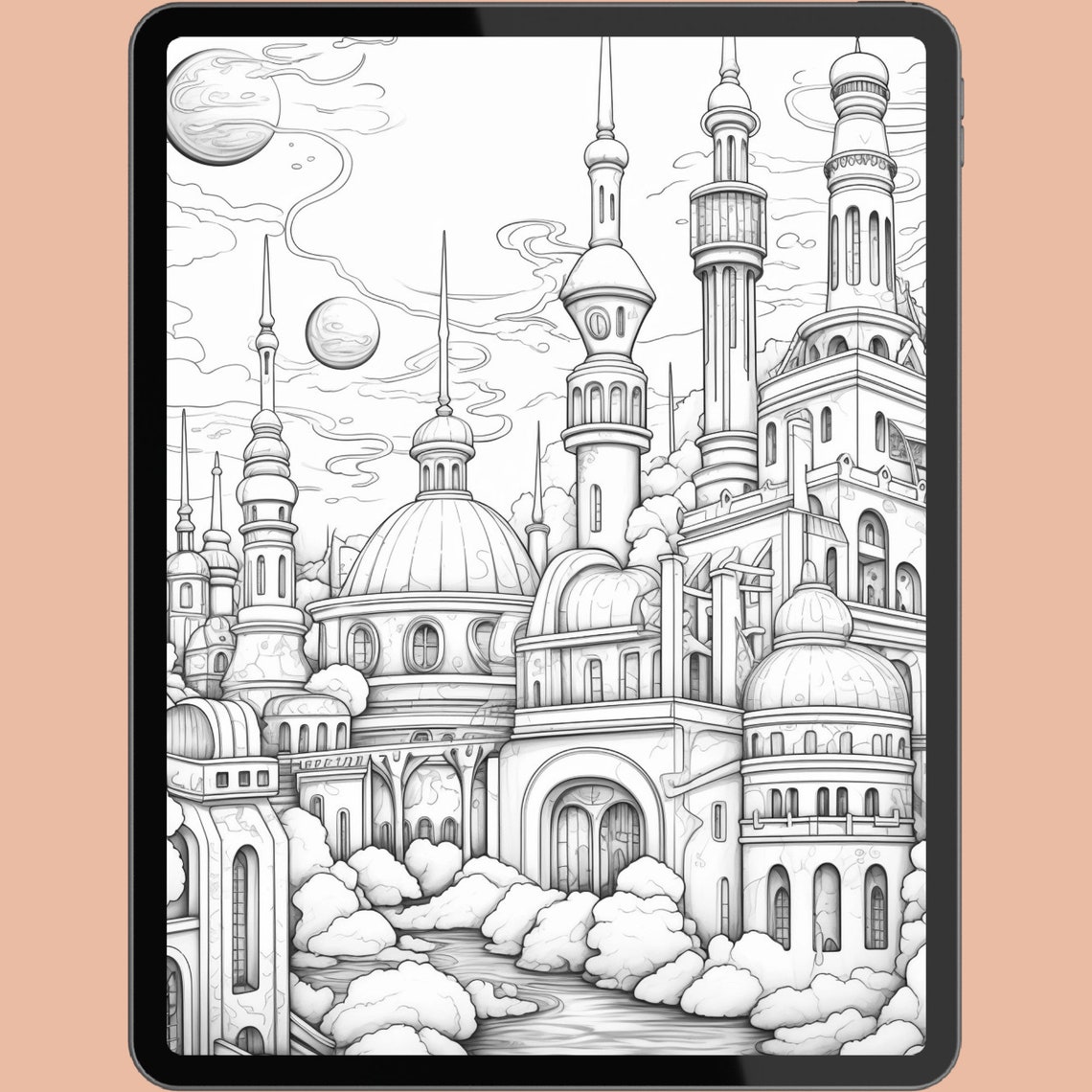 World Monuments Colouring Pages PDF | 10 World of Wonder Printable ...