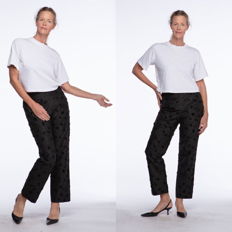 Embroidered Pants - Etsy