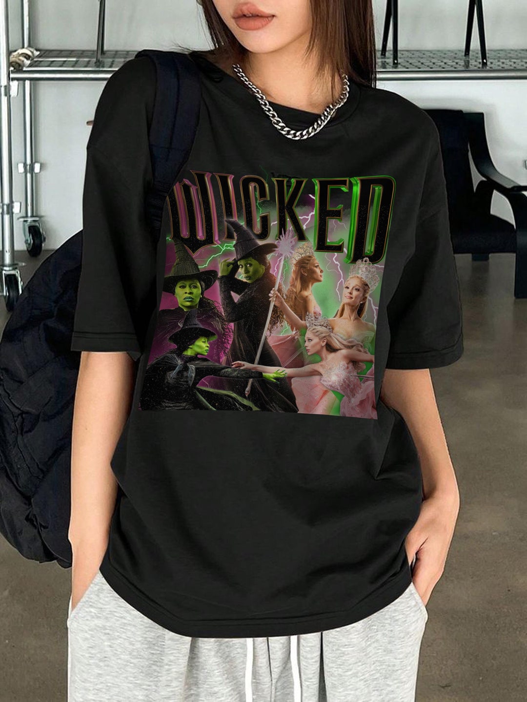 Wicked Movie T-shirt | Wizard of Oz Inspired Fan Merch | Elphaba ...