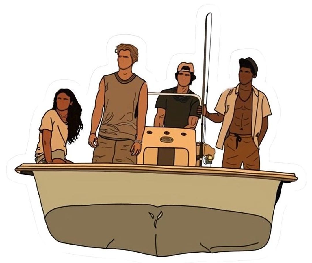 Outer Banks Boat Sticker - Etsy