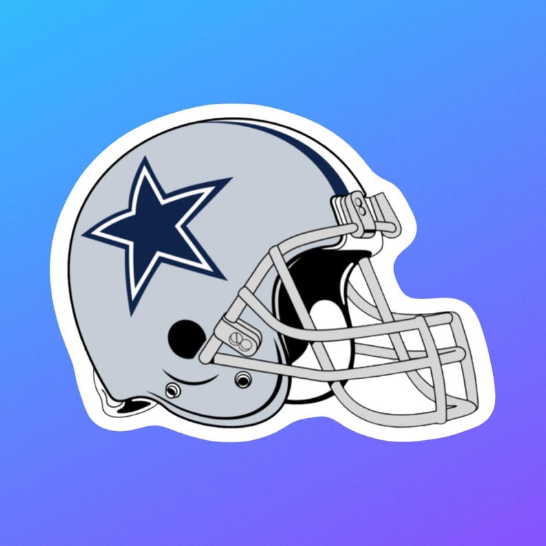 Dallas Cowboys Sticker - Etsy