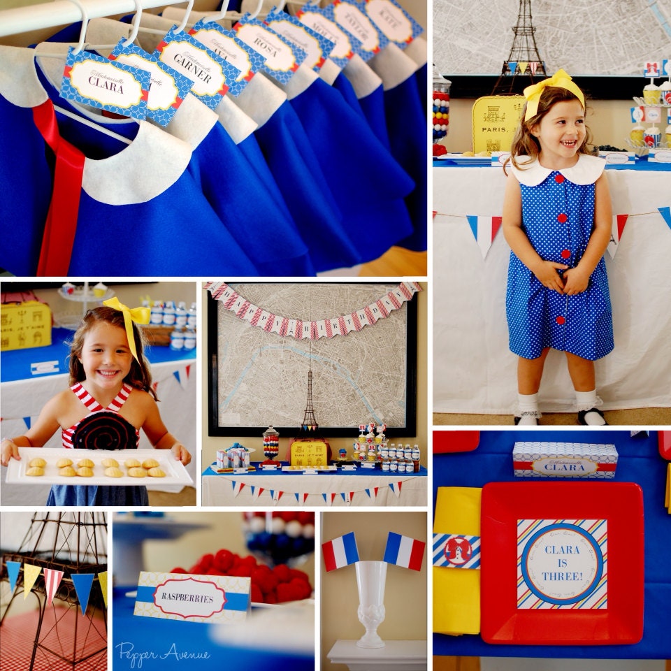 Madeline Birthday Party Package / Parisian - Eiffel Tower Paris, France ...