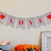 Valentine's Day XOXO and LOVE Mini Banners - Instant Download!! DIY ...