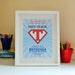 Teachers Are Superheros Printable Sign 2016 2017 Teacher Gift PDF ...