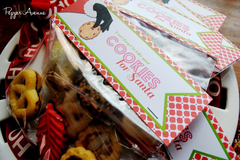 INSTANT DOWNLOAD - Cookies With Santa Party Package - Birthday ...