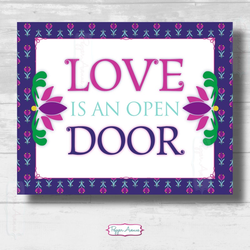Love is an Open Door - Etsy
