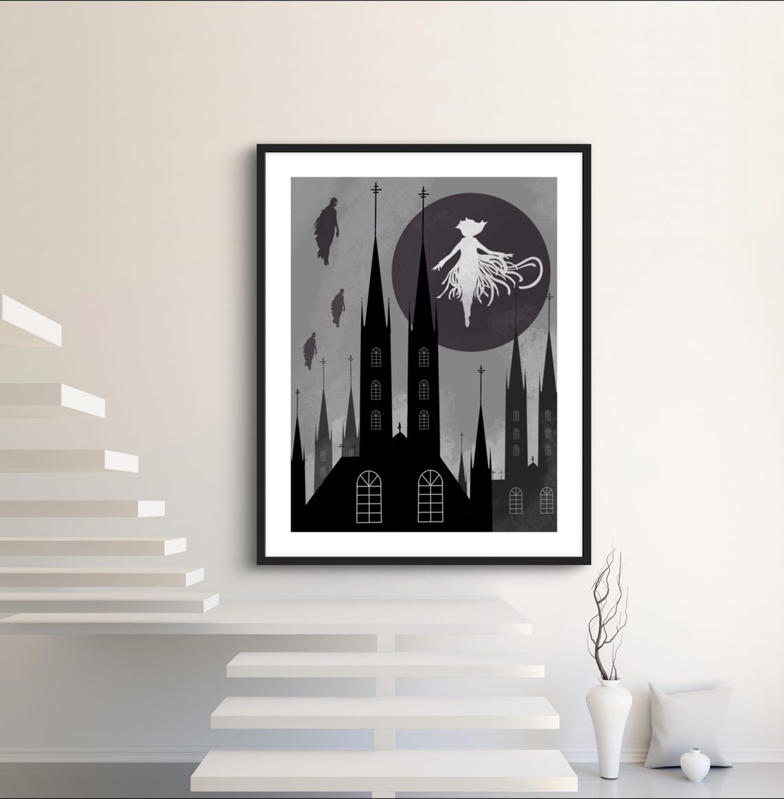 Mistborn Vin Poster, Cosmere Fan Art, Brandon Sanderson Luthadel Wall ...
