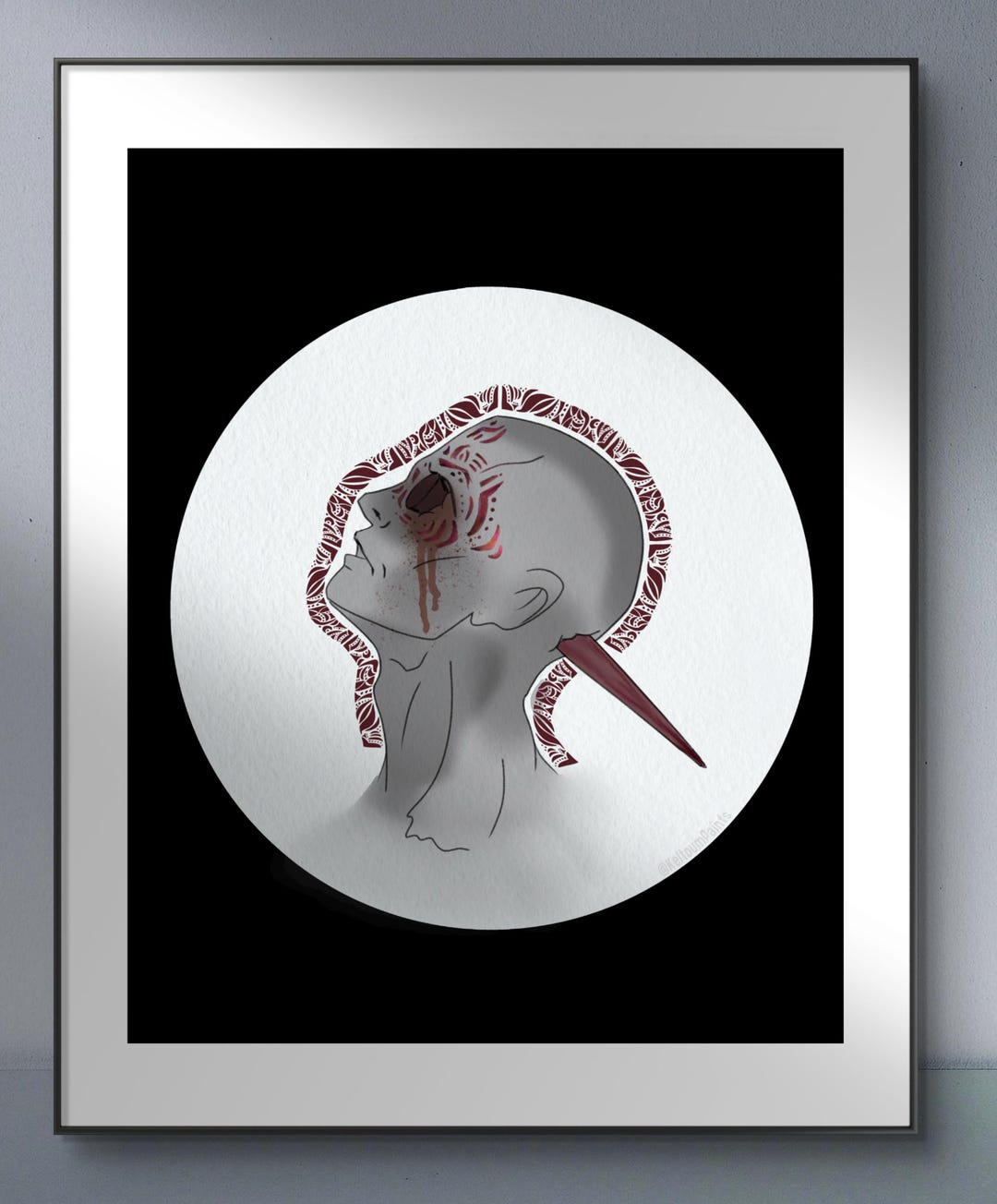 Mistborn Inquisitor Poster, Cosmere Marsh Wall Art, Brandon Sanderson ...