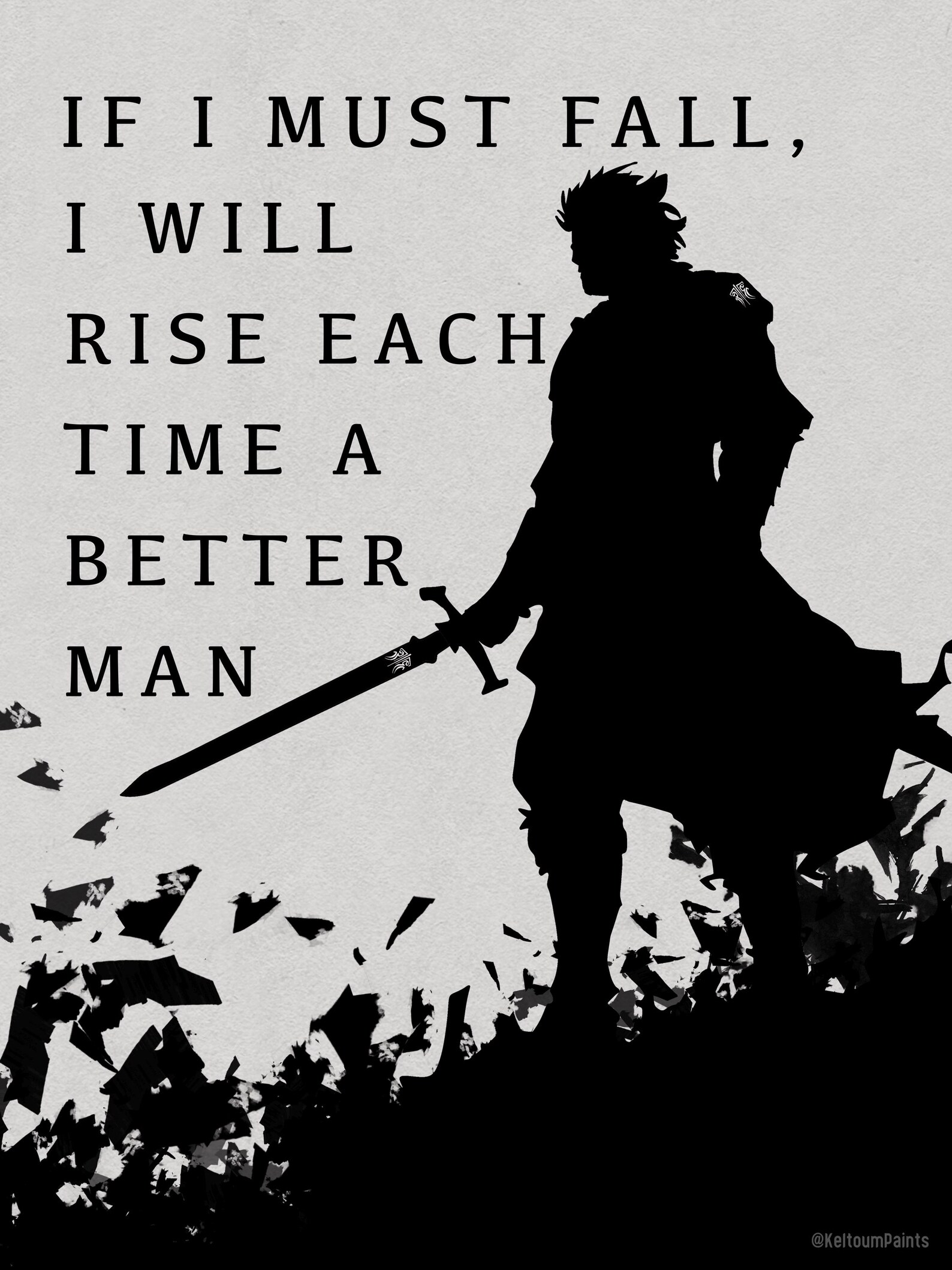 Dalinar Kholin Quote Poster: Stormlight Archives Wall Art (digital ...