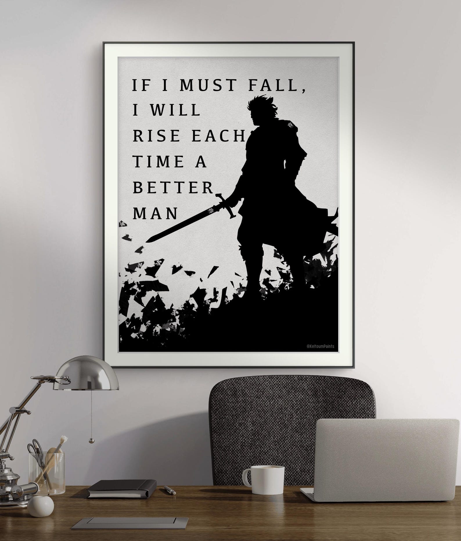 Dalinar Kholin Quote Poster: Stormlight Archives Wall Art (digital ...
