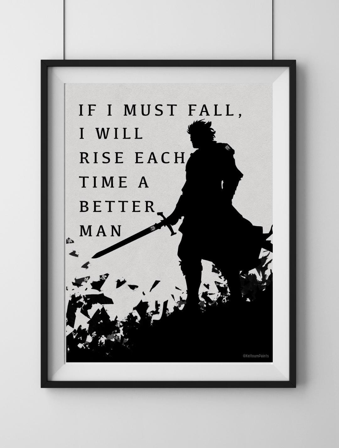 Brandon Sanderson Quote, Dalinar Kholin Oathbringer Digital Poster ...