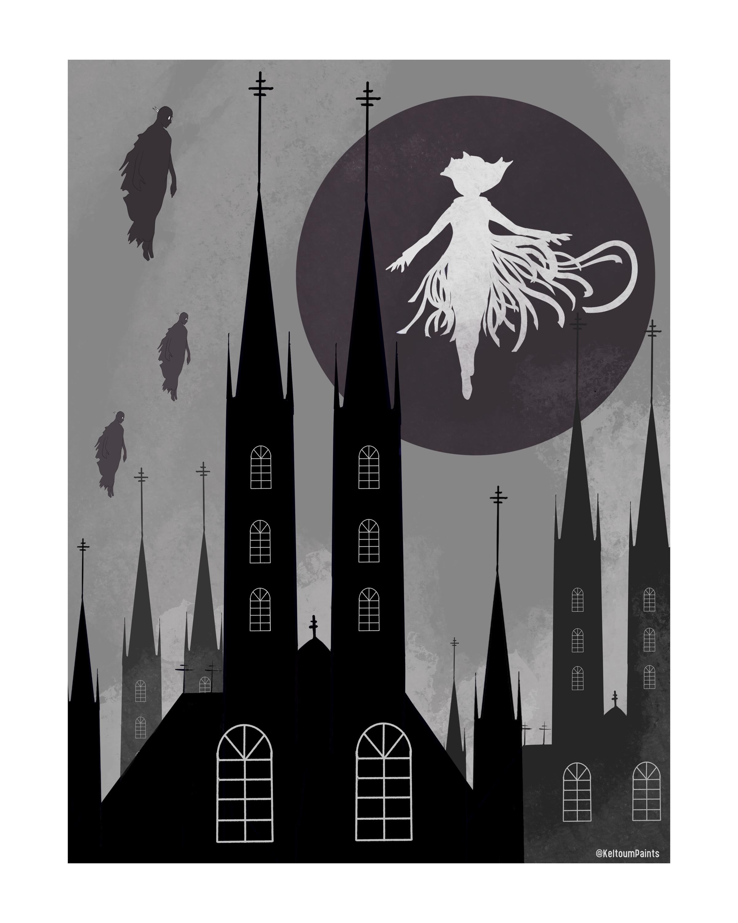 Mistborn Vin Poster, Cosmere Fan Art, Brandon Sanderson Luthadel Wall ...