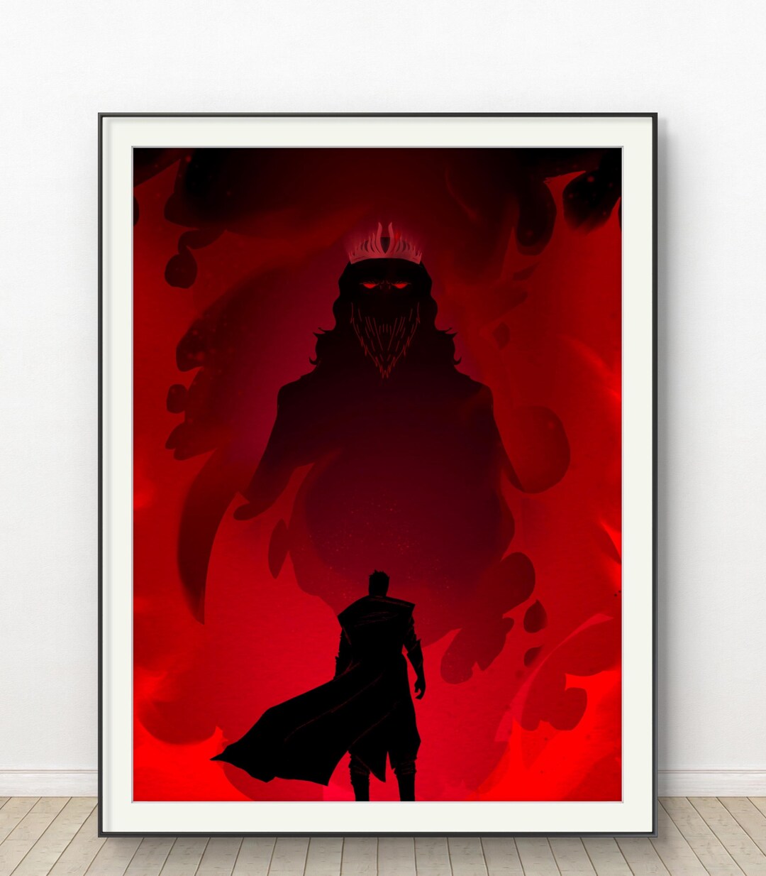 Odium and Dalinar Oathbringer Digital Poster, Cosmere Fan Art, Brandon ...