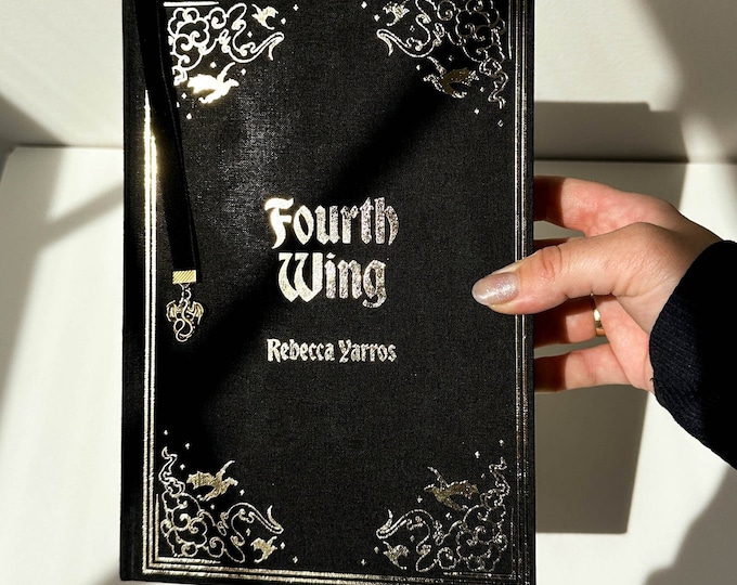 Fourth Wing Signature Edition Rebound Book - Custom Rebinding With ...