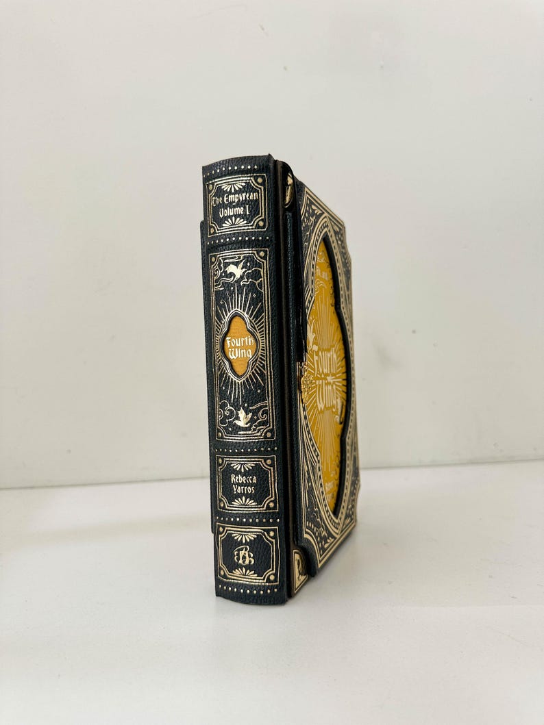 Fourth Wing Luxe Edition Rebound Book - Book Rebinding With Tri-color ...